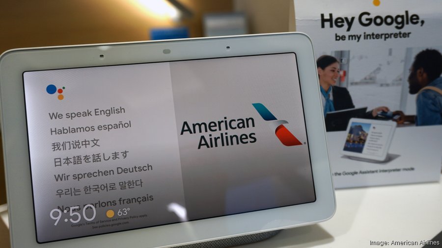 American Airlines tests Google language interpreter software at O'Hare ...