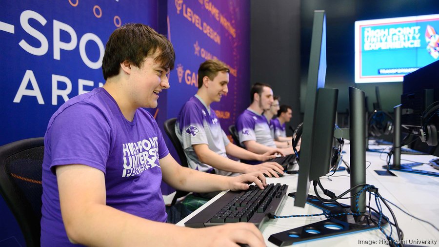 High Point University has opened an esports arena in its renovated game ...