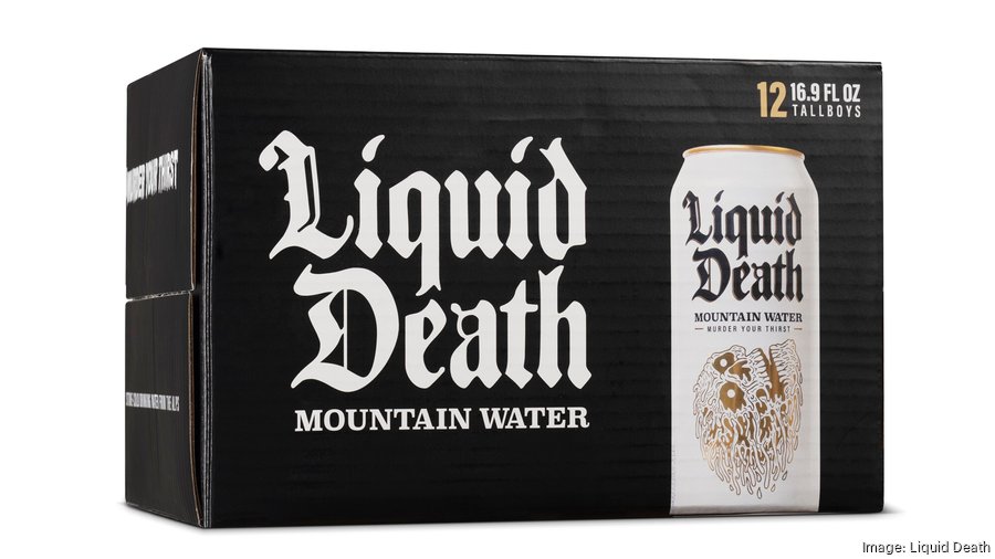 Liquid Death gets $9M for putting water in cans - L.A. Business First
