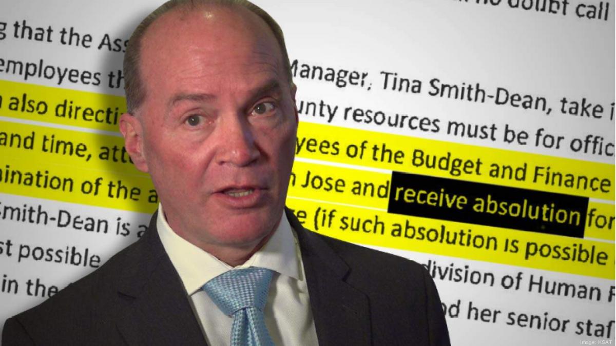 Bexar County Manager David Smith directed employees to receive ...