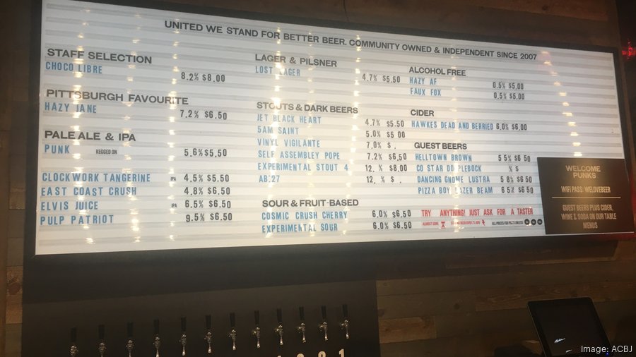 First look: BrewDog ready to serve up new Pittsburgh Pale Ale and debut ...