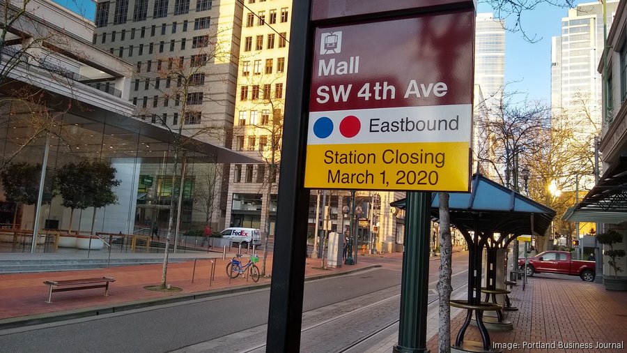 TriMet closing 3 downtown Portland MAX stops - Portland Business Journal