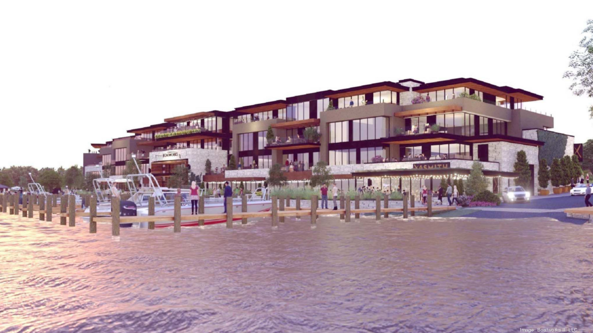 Rick Born pitches a redesigned Boatworks project for downtown Wayzata ...