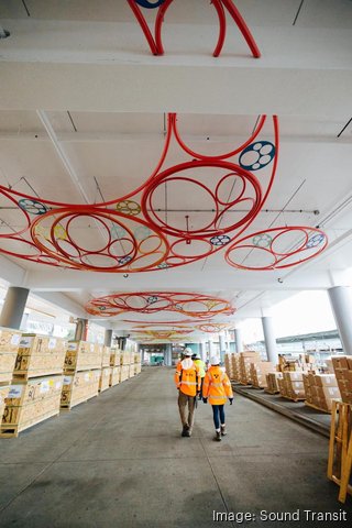 Sound Transit shows East Link light rail construction - Puget Sound ...