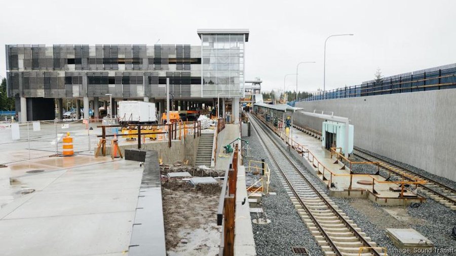 Sound Transit shows East Link light rail construction - Puget Sound ...