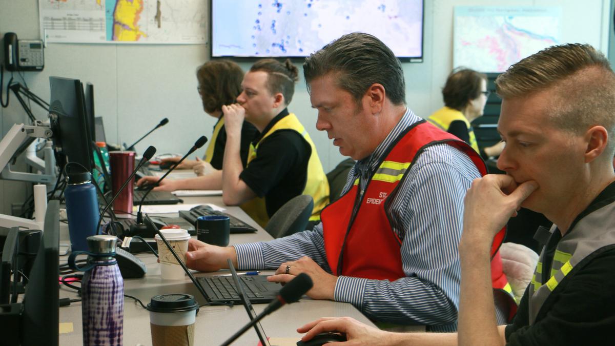 Inside Oregon's COVID-19 operations center in Portland (Photos ...
