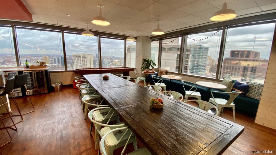Cool Offices: Slalom’s Logan Square space pops with lockers, lounges ...