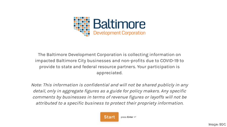 Baltimore Development Corp. surveying businesses on coronavirus impact ...