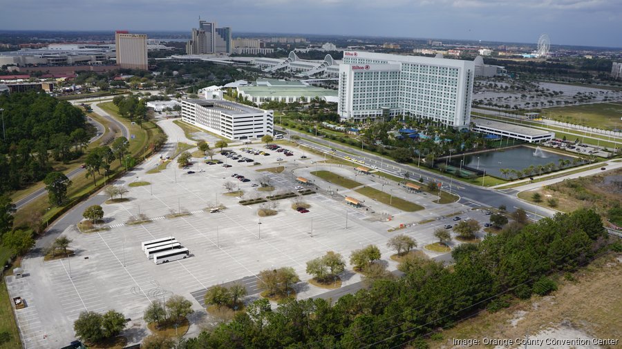 Central Florida convention center prepares testing site. - Orlando ...