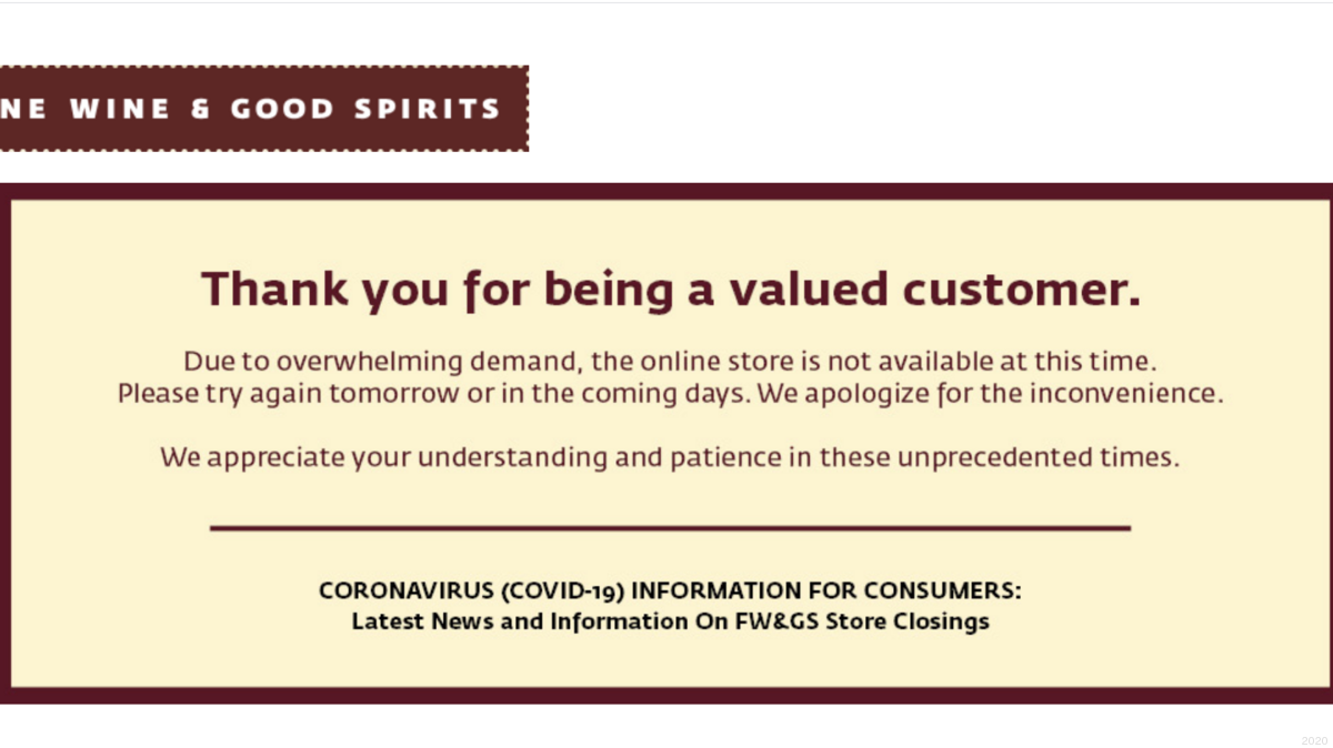 The PLCB will resume its online shopping portal for its Fine Wine ...