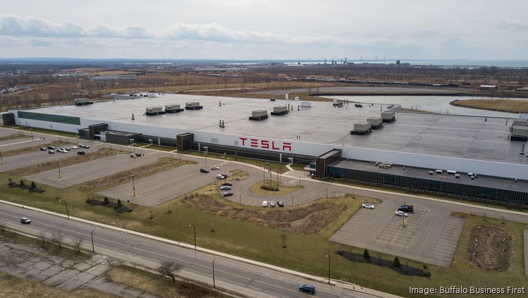 Tesla plans parking lot expansion at South Buffalo factory - Buffalo ...