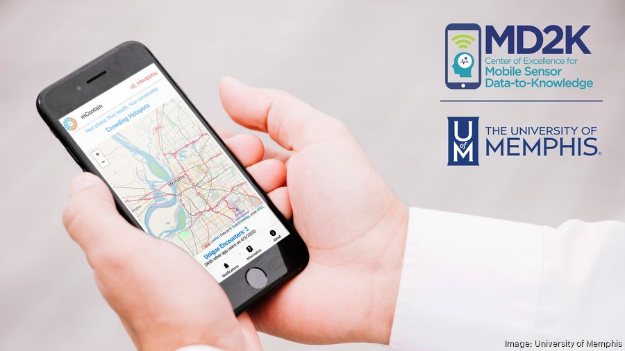 University of Memphis' MD2K Center develops app to help track social distancing - Memphis ...