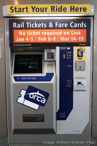 Sound Transit is slowly resuming fare collection with 'recovery ...