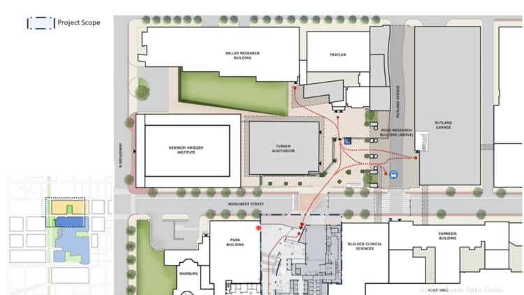 Johns Hopkins Hospital adds another element to proposed $400M ...