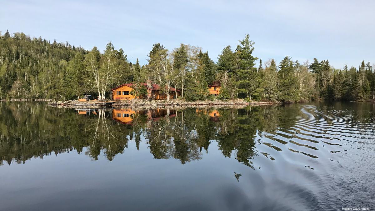 The private compound sits on 156-acres with over 1 mile of shoreline ...