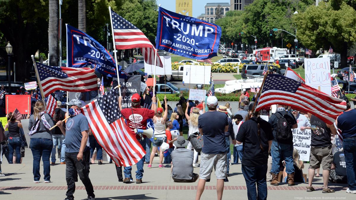 Photos: Protest against Covid-19 orders at State Capitol - Sacramento ...