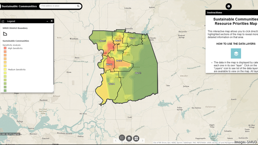 SMUD displays layers of problem areas with interactive maps ...