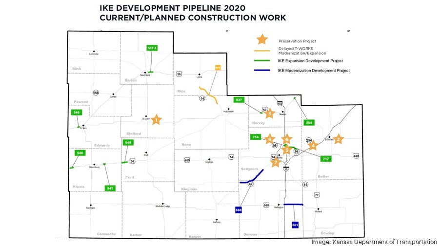 New KDOT program will pave way for 40 highway expansion projects in the ...