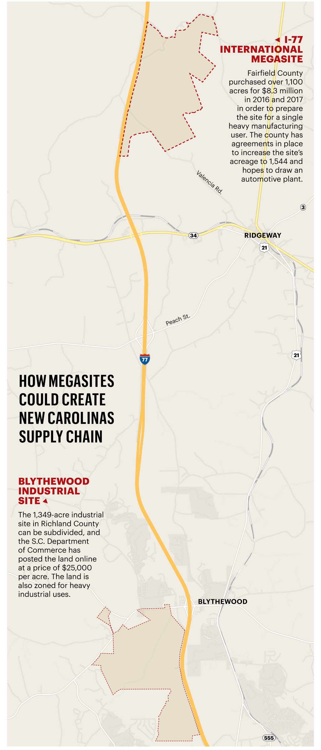 How this megasite could remake meaning of I-77 corridor - Charlotte ...