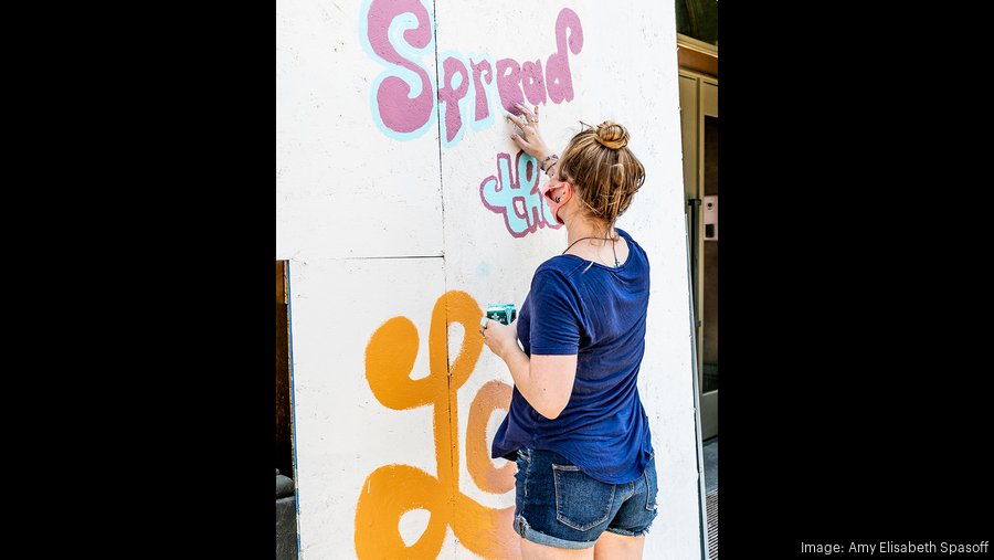 Artists cover boarded-up OTR businesses with murals: PHOTOS ...
