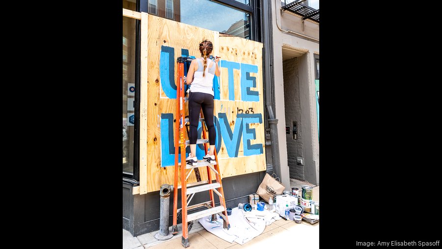 Artists cover boarded-up OTR businesses with murals: PHOTOS ...