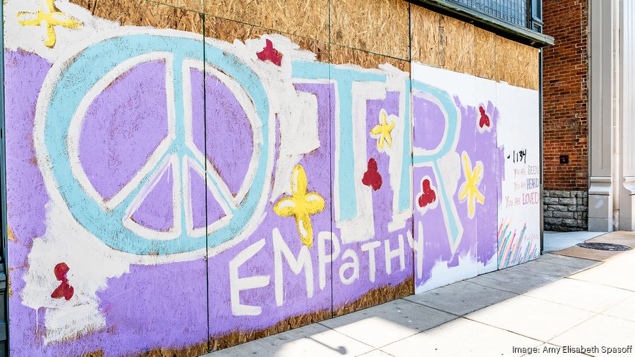 Artists cover boarded-up OTR businesses with murals: PHOTOS ...