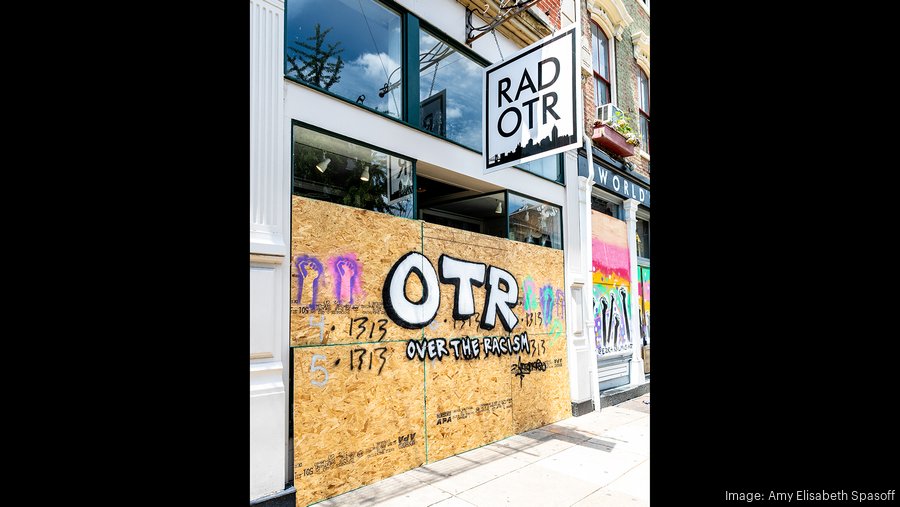 Artists cover boarded-up OTR businesses with murals: PHOTOS ...