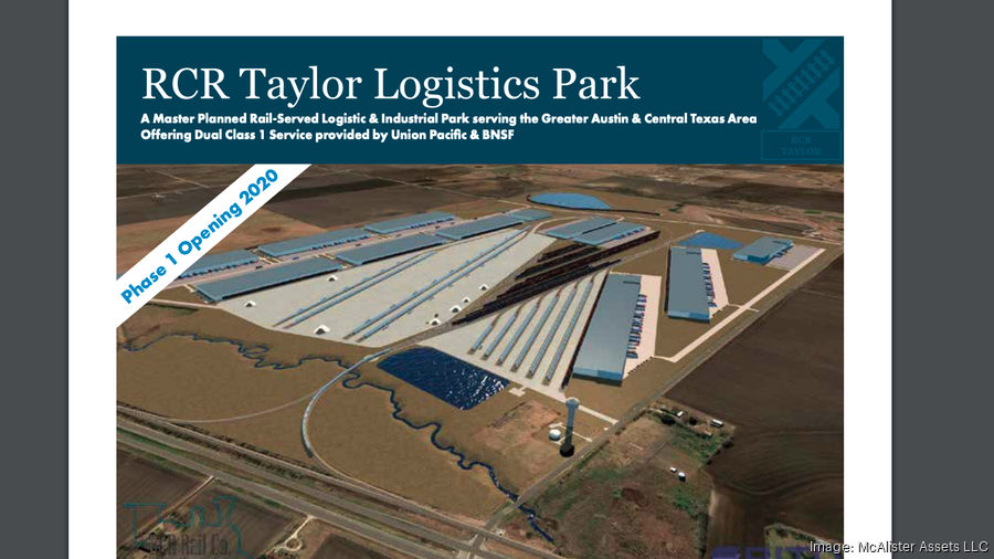 Chunk of RCR Taylor Logistics Park up for sale - Austin Business Journal