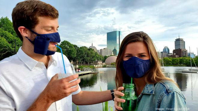 Your Social Mask lets diners eat safely in public - Boston Business Journal