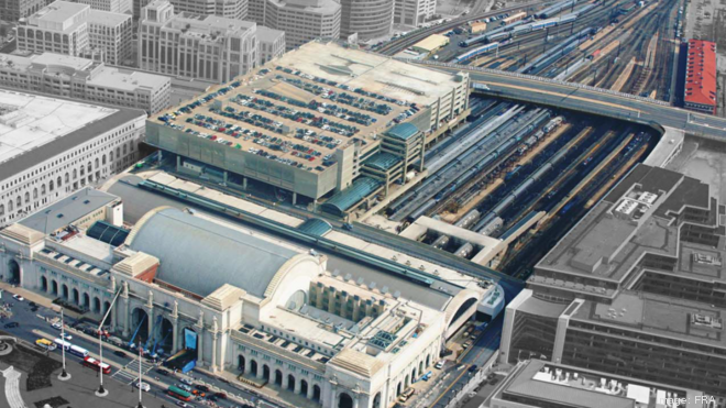 Union Station parking garage nixed from expansion plan - Washington ...