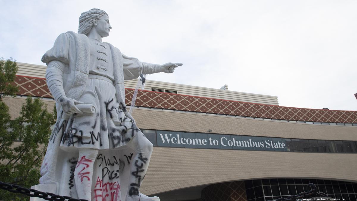 Columbus State to remove campus' Christopher Columbus statue - Columbus ...