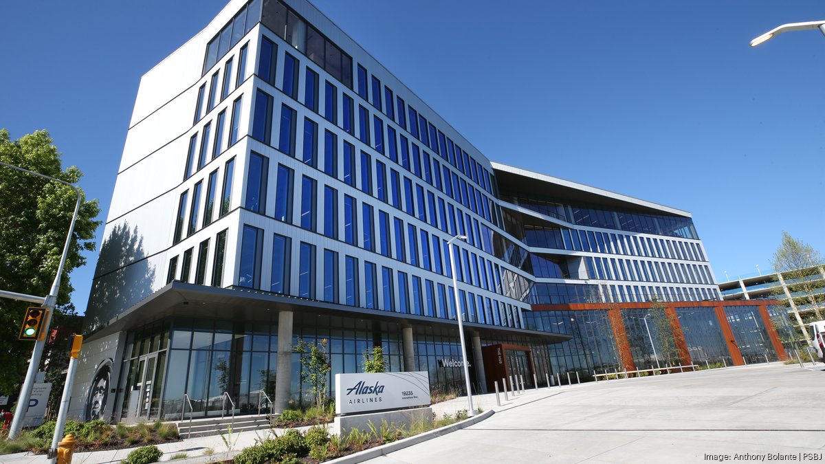 First Look at Alaska Airlines' new "The Hub" building at Sea-Tac ...