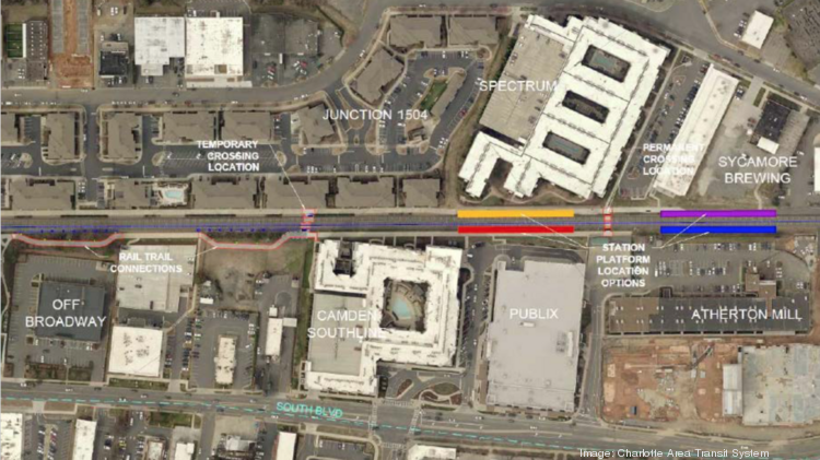 New Blue Line station in South End moves step forward - Charlotte ...