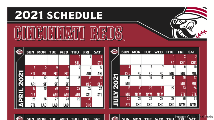 Reds 2021 schedule released - Cincinnati Business Courier