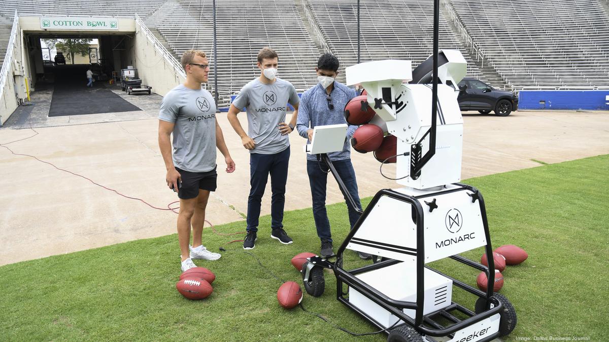 Monarc's Igor Karlicic and Bhargav Magant created a robotic quarterback ...