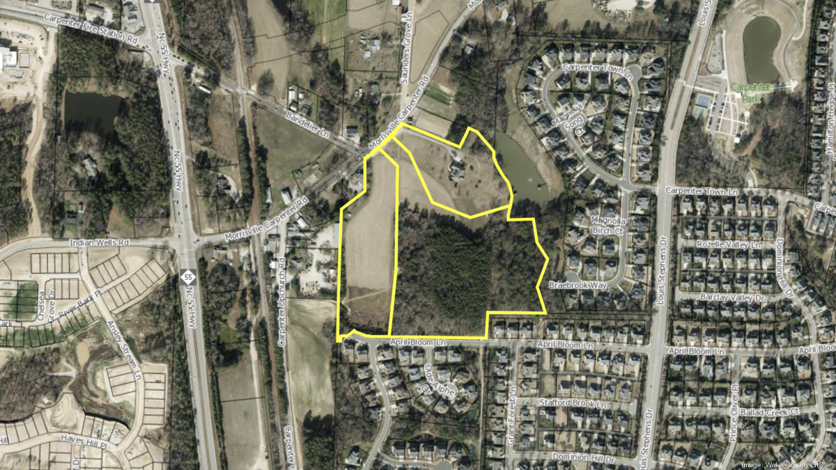Development could bring up to 140 homes in west Cary - Triangle ...