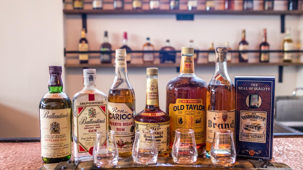Revival Vintage Bottle Shop specializing in rare bourbons opening at ...