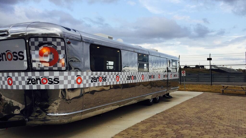 Austin Inno - Inside Zenoss' Plush Spartan Trailer at Austin F1
