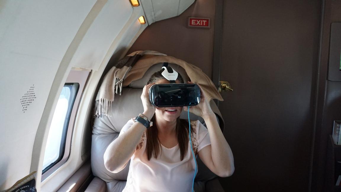 VR on a Plane: Gogo Looks at Putting Oculus Rift on an Airplane ...