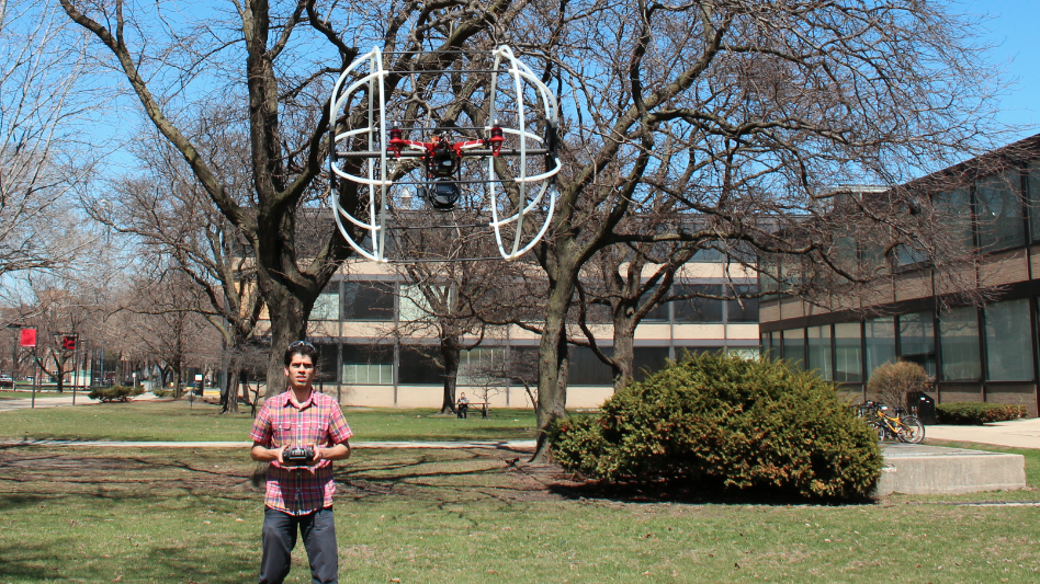 Chicago Inno - Check Out The Cage-Covered Drone That IIT Is Developing ...