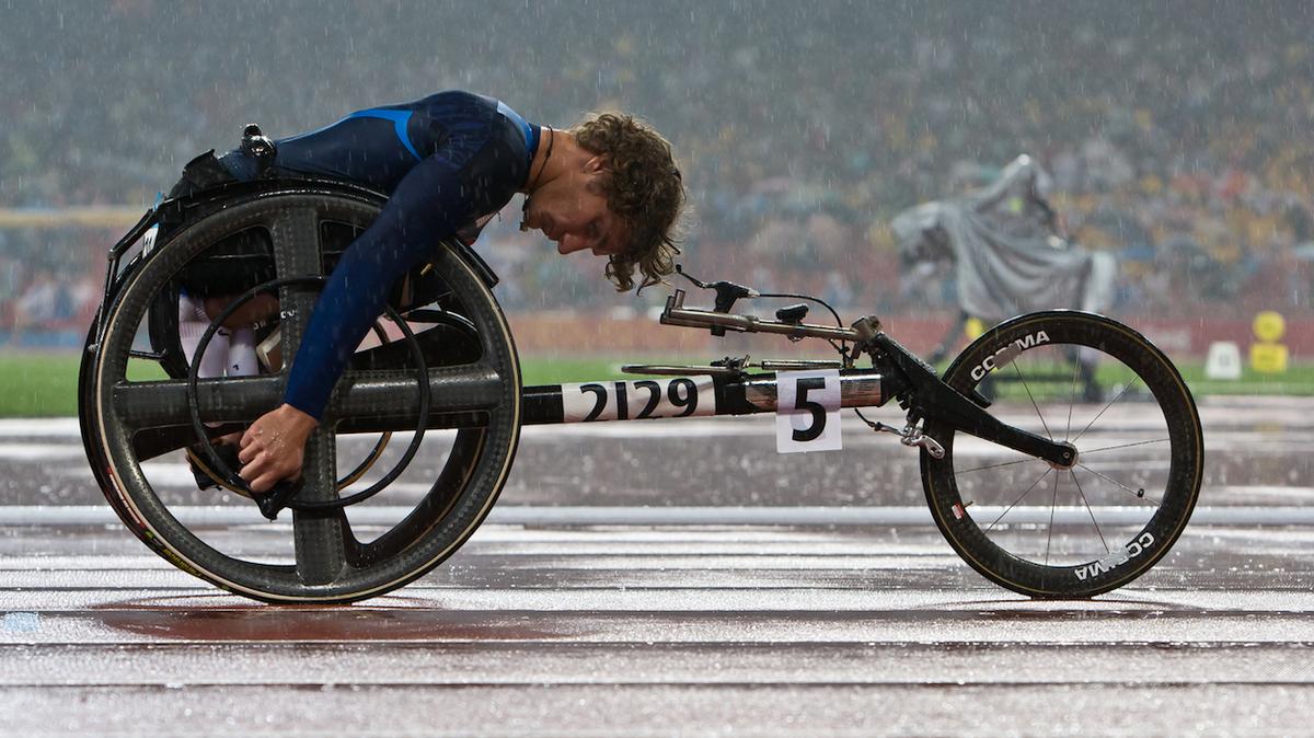 Intelliwheels Josh George: UIUC's Paralympic Wheelchair Racer - Chicago ...