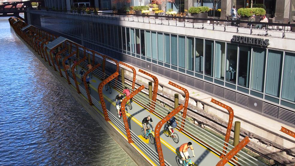 Floating Bike Path on Chicago River Could Change City Biking - Chicago ...