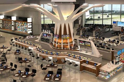 DC Inno - DCA's Terminal A to Add iPads, Spa And New Food for 2015