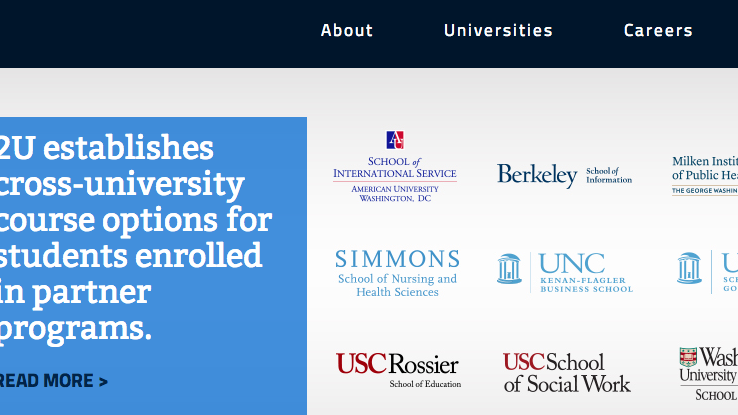 DC Tech: 2U Launches Cross-University Enrollment Initiative ...