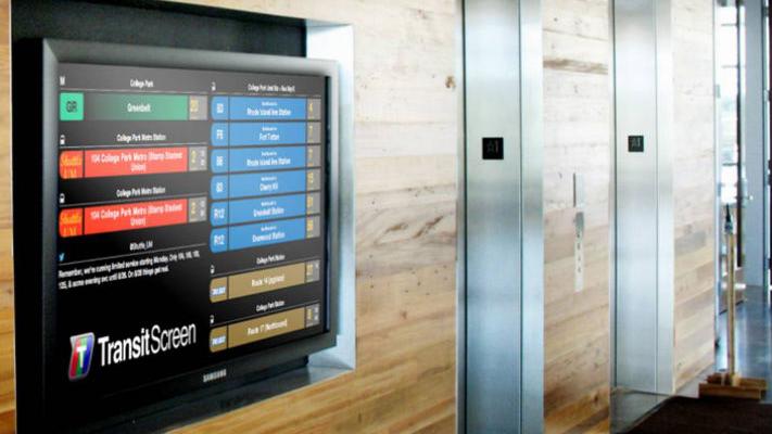 DC News: TransitScreen's JBG Deal Puts Screens in Lobbies - Washington ...