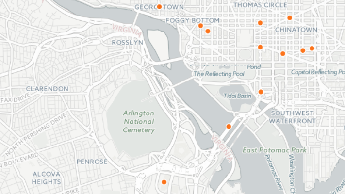 DC Map: Where DC's Ferguson Protests Have Happened So Far - Washington ...