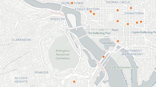 DC Inno - Map Fix: DC's Biggest Ferguson Protests So Far