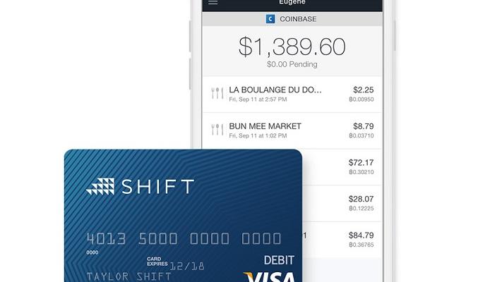 Bitcoin Visa Shift Debit Credit Card Shopping - Washington Business Journal