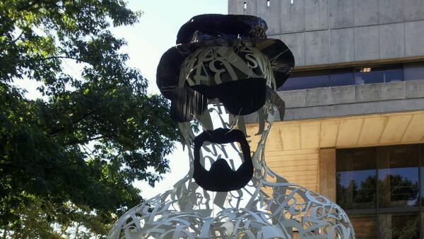 BostInno - MIT’s ‘Alchemist’ Statue Masked as Walter White of ‘Breaking ...