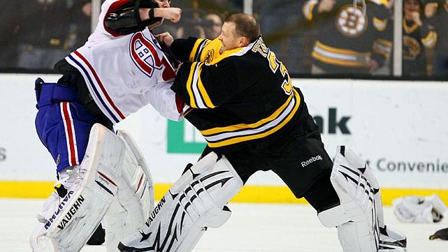 Boston Sports: Highlight Video of NHL Goalie Fights - Boston Business ...